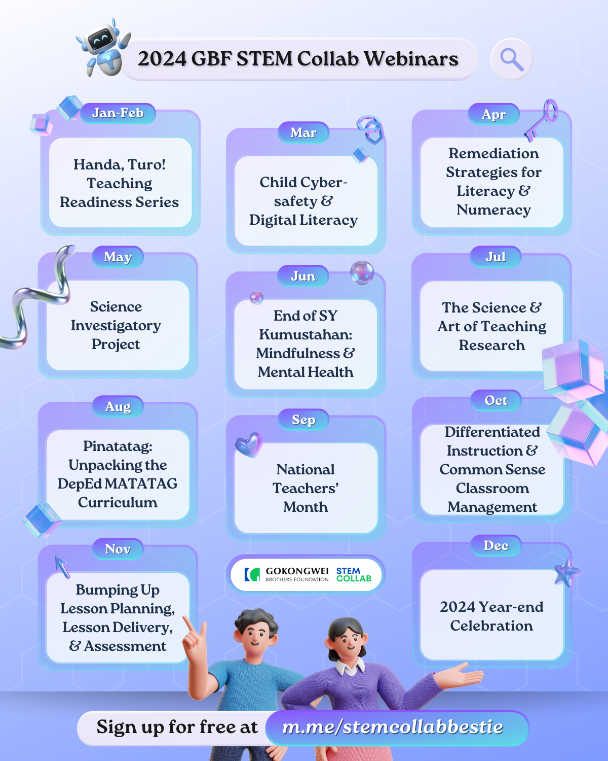 What We Do - Gokongwei Brothers Foundation